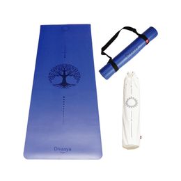 Divasya Matte 'Professional Grip' Damen Gr&ouml;&szlig;e 183cm x 63cm royalblau