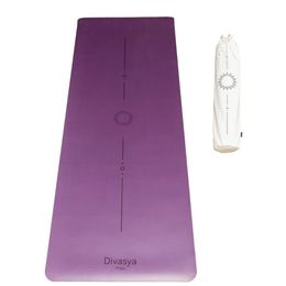 Divasya Matte 'Professional Grip' Damen Gr&ouml;&szlig;e 183 x 63cm lila
