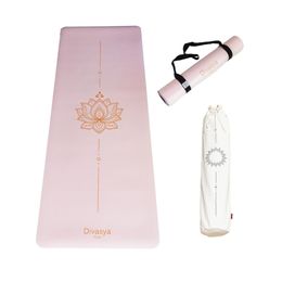 Divasya Matte 'Professional Grip' Damen Gr&ouml;&szlig;e 183cm x 63cm pastellpink