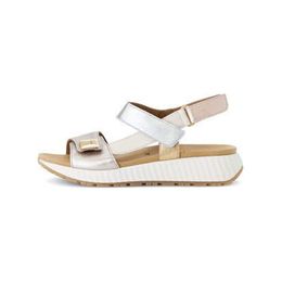 Gabor Sandals 'Sandalette Damen 64.582 62 Echtleder in grau' female size 40 Grey