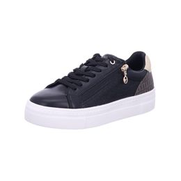 Tamaris Sportlicher Schn&uuml;rschuh 'Sneaker Damen 1-23313-41 048 Kunststoff (Synthetik) in schwarz' Damen Gr&ouml;&szlig;e 40 schwarz Sommerschuhe