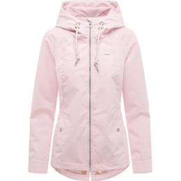 Ragwear Performance Jacket 'Monadde' female size S Rose