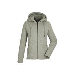Killtec Strickfleecejacke mit Kapuze in Gr&uuml;n2046 | Gr.: 46