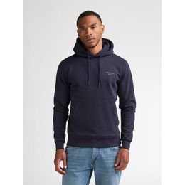 Petrol Industries Baumwoll-Hoodie redwood in Blau | Gr.: M