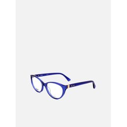 Moschino Sonnenbrille Damen Gr&ouml;&szlig;e 53 blau