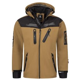 Rock Creek Outdoorjacke Herren Gr&ouml;&szlig;e 4XL braun / schwarz