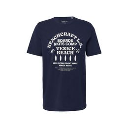 s.Oliver T-Shirt Herren Gr&ouml;&szlig;e XXL blau / wei&szlig;