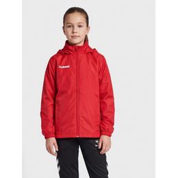 Hummel Rei&szlig;verschluss Rain Mantel Hmlpromo Kinder in TRUE RED | Gr.: 116