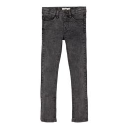 name it Jungen Stretch-Jeans Extra-Slim in Grau | Gr.: 146
