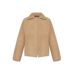 Betty Barclay Strick-Cardigan mit Kragen in Beige | Gr.: 46