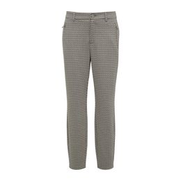 s.Oliver Hose Damen Gr&ouml;&szlig;e 46 beige / hellbraun / wei&szlig;