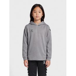 Hummel Verstellbare Taille Kapuzenpullover Hmlcore Kinder in GREY MELANGE | Gr.: 176
