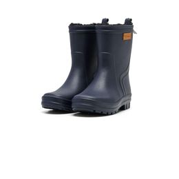 Hummel Schn&uuml;rsenkel Stiefel Thermo Boot Drau&szlig;en Kinder in BLACK IRIS | Gr.: 28
