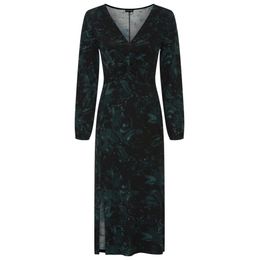 Bruno Banani Jerseykleid in petrol-gemustert | Gr.: 46