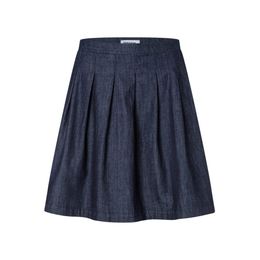 More & More More & More kurzer, ausgestellter Jeans-Faltenrock in denim dark blue | Gr.: 38