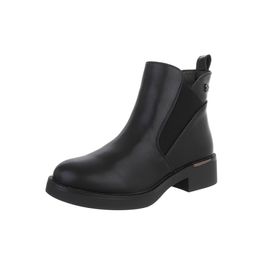 Ital-Design Stiefelette in Schwarz | Gr.: 41