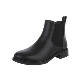 Ital-Design Stiefelette in Schwarz | Gr.: 37