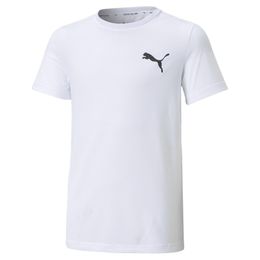Puma T-Shirt 'Active' Jungen Gr&ouml;&szlig;e 140 schwarz / wei&szlig;