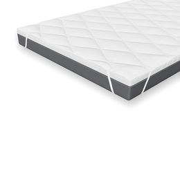 Schlaftroll Topper, Wei&szlig;, Textil, Rechteckig, 80x200 cm, Schlafzimmer, Matratzen Shop, Matratzenzubeh&ouml;r, Topper