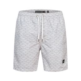 INDICODE JEANS Board Shorts 'Santonio' male size XXL Grey / Off white
