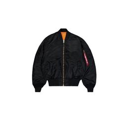 Alpha Industries &Uuml;bergangsjacke 'MA-1 Heritage' Herren Gr&ouml;&szlig;e XXL schwarz Sommerjacke
