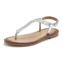 VIVANCE by LASCANA T-Bar Sandals female size 42 Silver