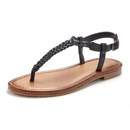 VIVANCE by LASCANA T-Bar Sandals female size 40 Black