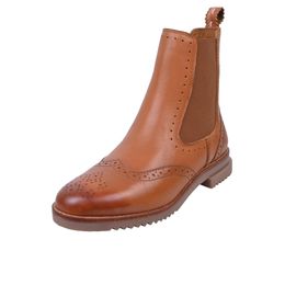 CRICK IT Crickit Chelsea Boots ' UDINE ' female size 36 Cognac