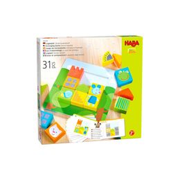Haba Rahmenpuzzle ' Legespiel Tierisch quadratisch ' Jungen Gr&ouml;&szlig;e onesize bunt