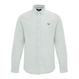 Threadbare. Threadbare Button Up Shirt 'Bale' male size L Pastel green / Black