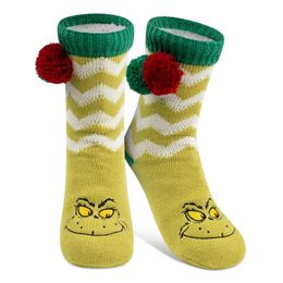 The Grinch Socken 'H&uuml;ttensocken' Damen Gr&ouml;&szlig;e 38/42 gr&uuml;n