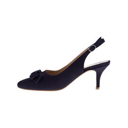 Xaver Luis Schuhmanufaktur Slingpumps 'MINA' Damen Gr&ouml;&szlig;e 41 dunkelblau