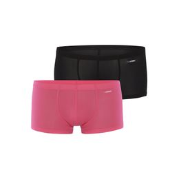 Olaf Benz Boxershorts 'RED0965' Herren Gr&ouml;&szlig;e S pink / schwarz