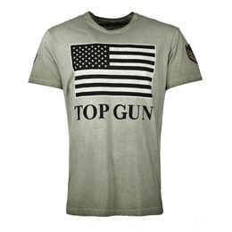 Top Gun T-Shirt ' Search ' Herren Gr&ouml;&szlig;e S gr&uuml;n