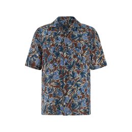 Boggi Milano Hemd Herren Gr&ouml;&szlig;e XXL creme / himmelblau / dunkelblau / burgunder