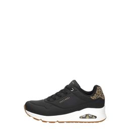Skechers Sneaker low 'Uno - Jungle Nite' Damen Gr&ouml;&szlig;e 37 schwarz Sommerschuhe