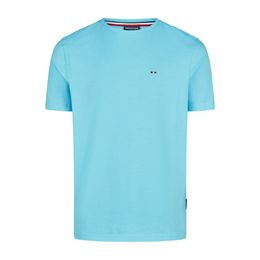 HECHTER PARIS T-Shirt 'JERSEY' Herren Gr&ouml;&szlig;e L t&uuml;rkis