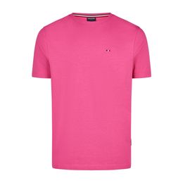 HECHTER PARIS T-Shirt 'JERSEY' Herren Gr&ouml;&szlig;e L fuchsia