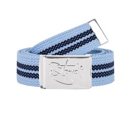 2stoned G&uuml;rtel 'Small Chrom' Damen Gr&ouml;&szlig;e 115 himmelblau