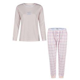 By Louise Pyjama Damen Gr&ouml;&szlig;e XXL pink Sommerkleid
