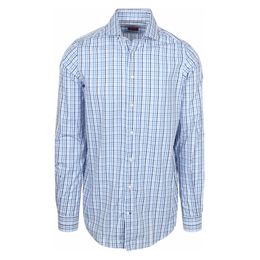 Steppin' out Button Up Shirt male size M Blue