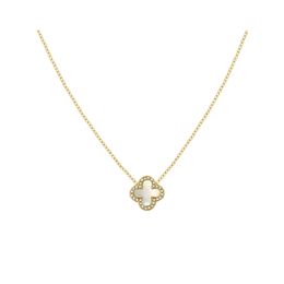 Cala Rose Kette 'CLOVER SHINE' Damen Gr&ouml;&szlig;e Onesize gold
