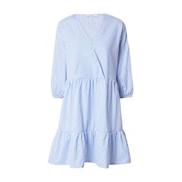 ABOUT YOU Kleid 'Zora' Damen Gr&ouml;&szlig;e 42 hellblau / wei&szlig; Sommerkleid