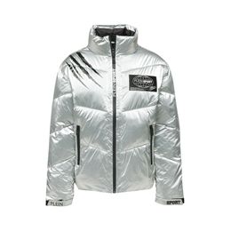 Plein Sport Winter Jacket male size L Black / Silver