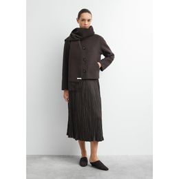 comma, COMMA Jacke Damen Gr&ouml;&szlig;e XL dunkelbraun Sommerjacke