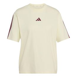 adidas Sportswear Funktionsshirt 'Essentials' Damen Gr&ouml;&szlig;e XXL ecru / bordeaux