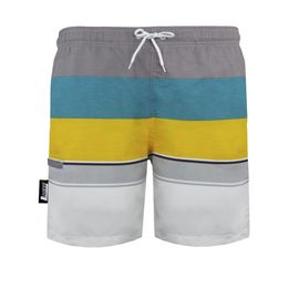 Luvanni Badeshorts 'Boardshorts Style 600 Streifen' Herren Gr&ouml;&szlig;e L gelb