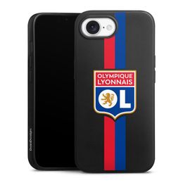 DeinDesign iPhone 16e Handy PLA Handyh&uuml;lle Handyh&uuml;lle aus nachwachsenden Rohstoffen Organic Case Merchandise Olympique Lyonnais Logo Organic Case