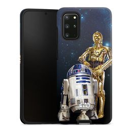 DeinDesign Galaxy S20 Plus Handy Panzer Handyh&uuml;lle robuste Outdoor H&uuml;lle Schutzh&uuml;lle matt Weltall Star Wars R2d2 Tough Case