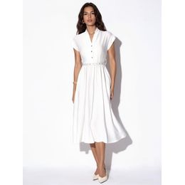 Busem Kleid Damen Gr&ouml;&szlig;e 40 wei&szlig; Sommerkleid